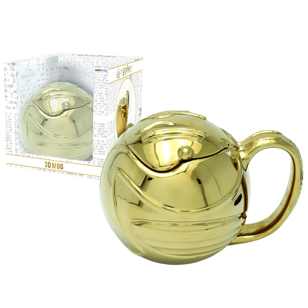 Harry Potter Mug 3D - Golden Snitch – Gidora tienda